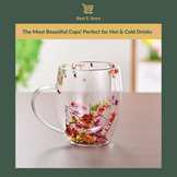 🌼 The Most Beautiful Glass Cups 🌼 Handcrafted, Elegant & Gift-Worthy ...